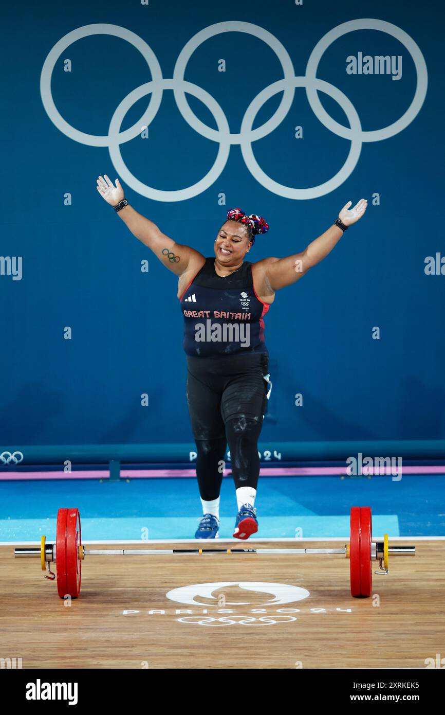 PARIS, FRANCE. 11th Aug, 2024. Emily Campbell of Team Great Britain ...