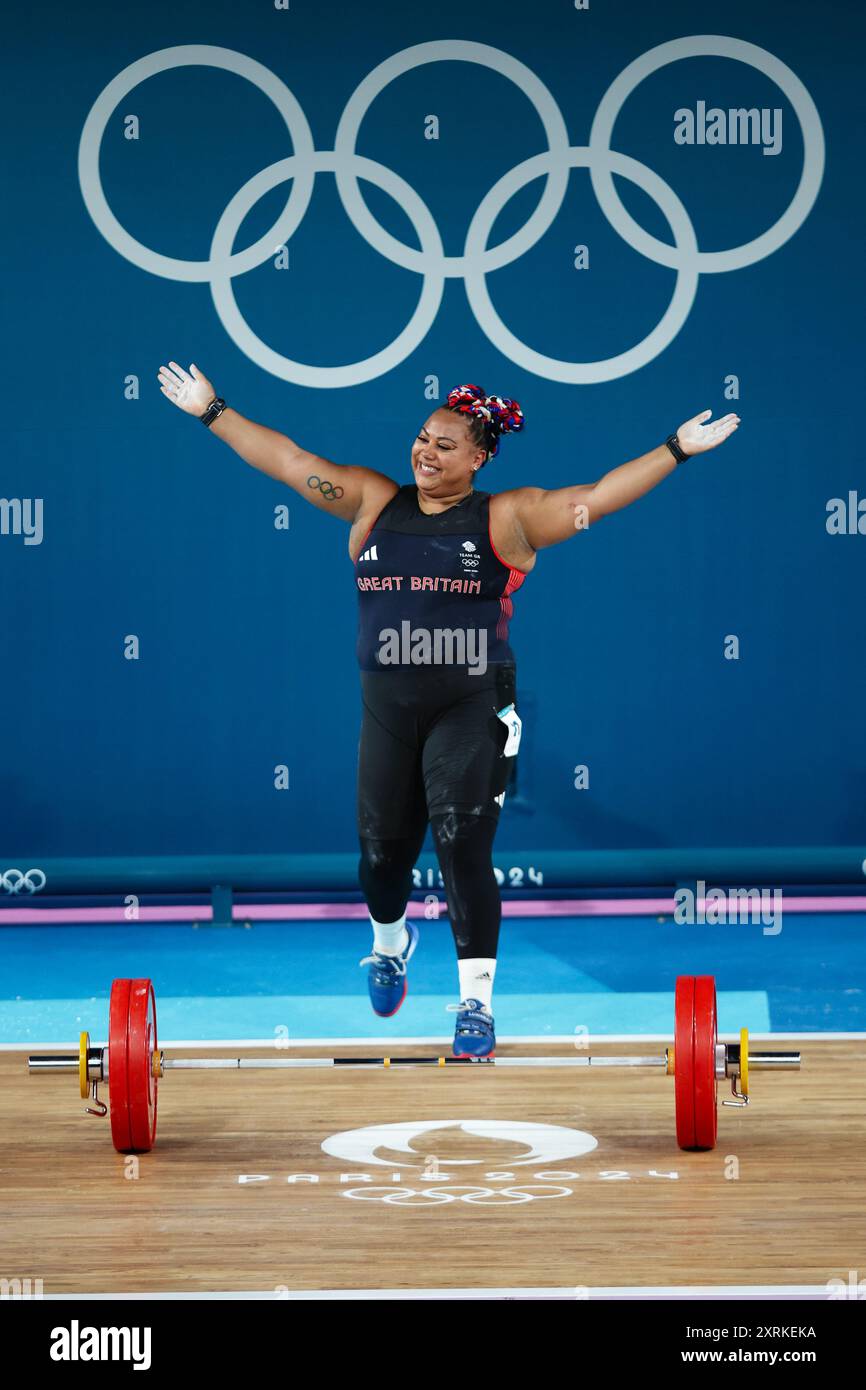 PARIS, FRANCE. 11th Aug, 2024. Emily Campbell of Team Great Britain ...