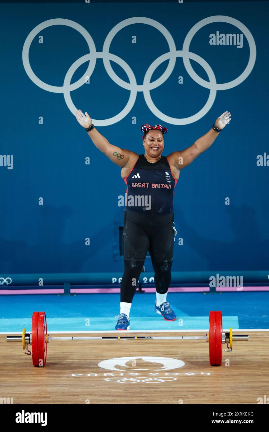PARIS, FRANCE. 11th Aug, 2024. Emily Campbell of Team Great Britain ...