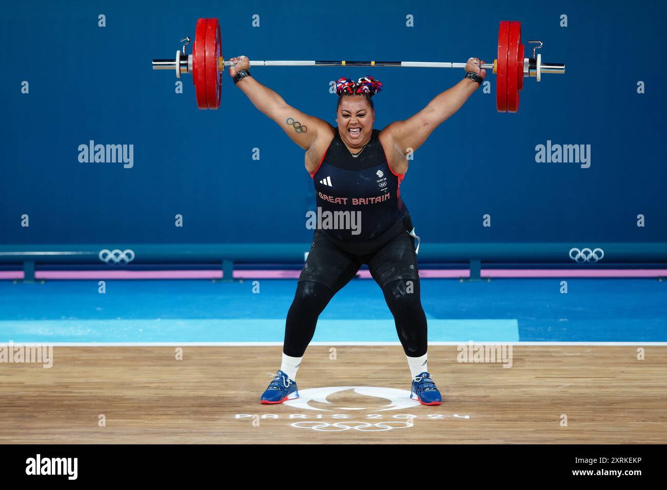 PARIS, FRANCE. 11th Aug, 2024. Emily Campbell of Team Great Britain ...