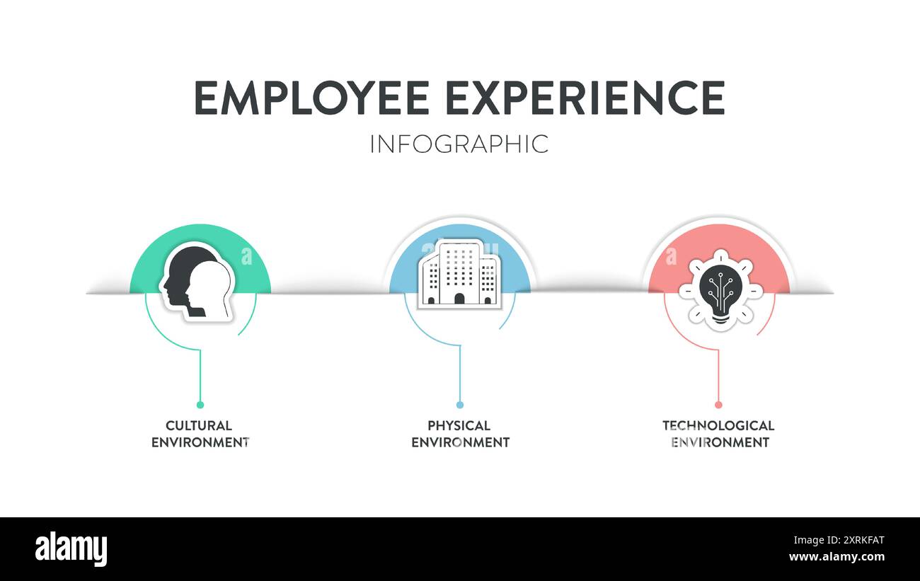 Employee Experience Environments strategy framework infographic diagram ...