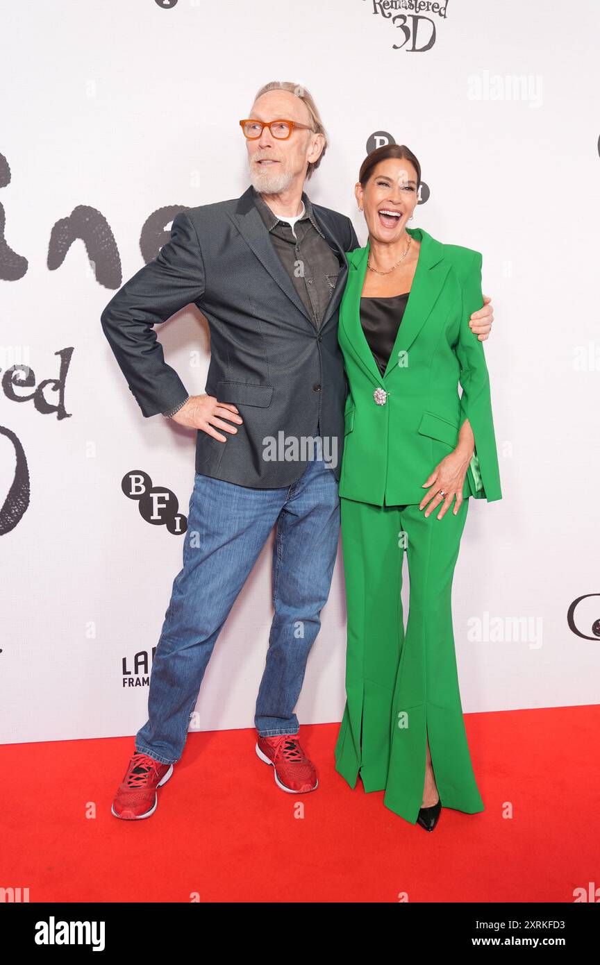 Henry Selick and Teri Hatcher attending the world premiere of the ...