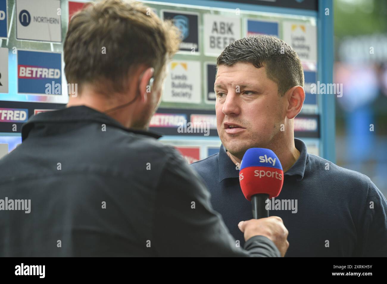 Leeds, England - 10th August 2024 - Matt Peet Head Coach of Wigan ...