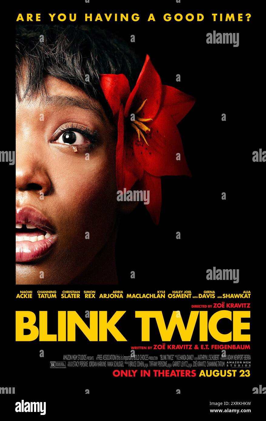 Blink Twice (2024) directed by Zoë Kravitz and starring Channing Tatum ...