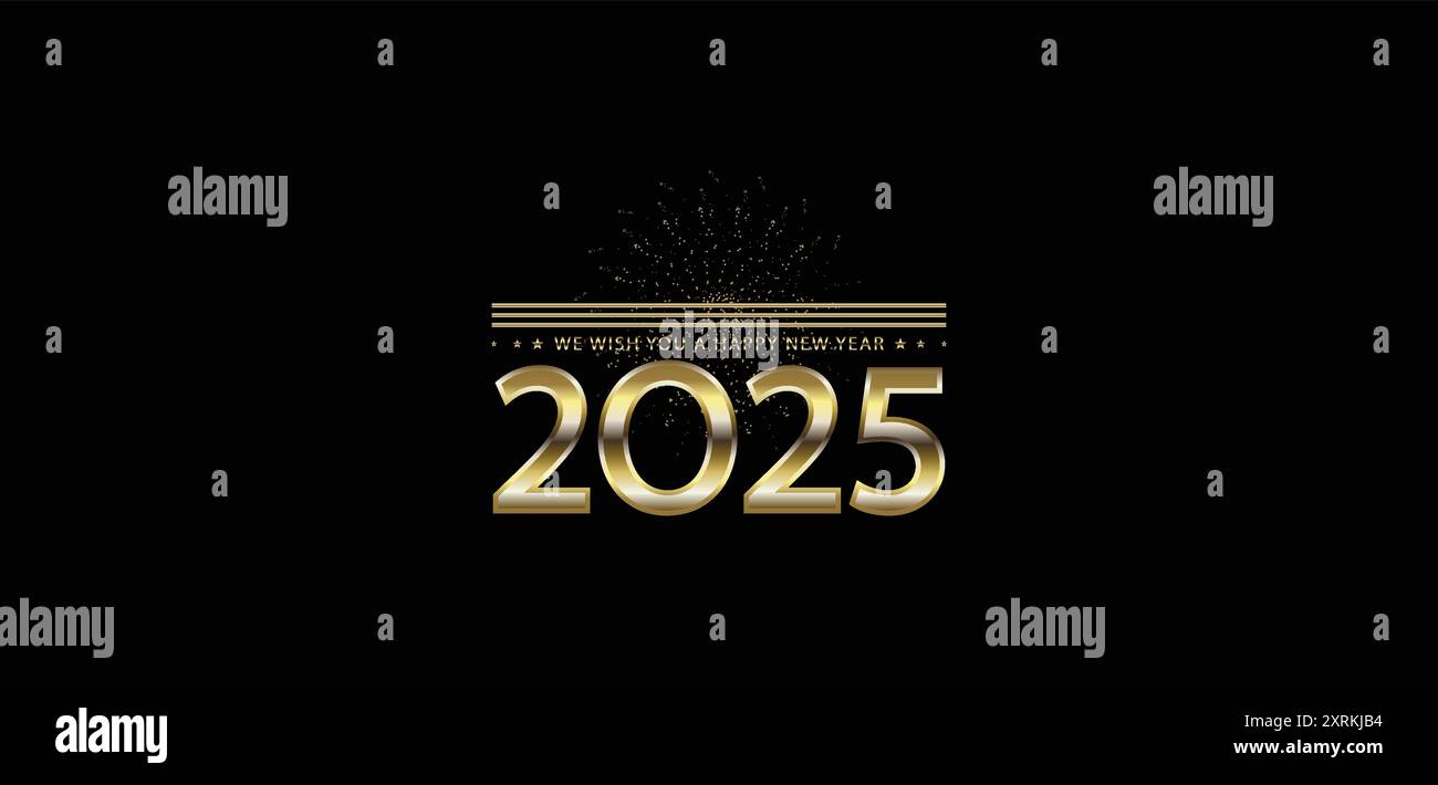 Embracing the Future Welcome 2025 with Open Arms Stock Vector Image ...