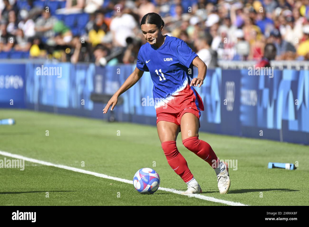 Sophia Smith of USA, Football, Women's Gold Medal Match between Brazil ...