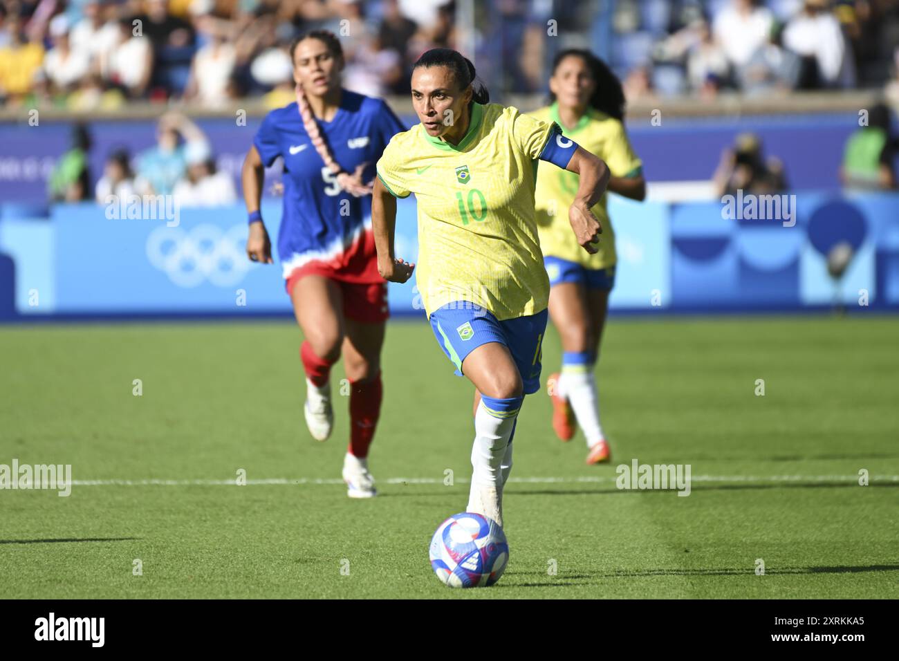 Marta of Brazil, Football, Women's Gold Medal Match between Brazil and ...
