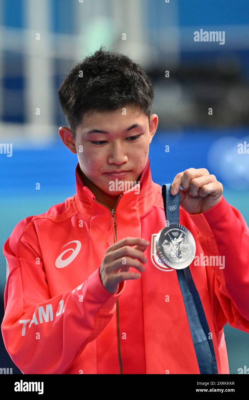 TAMAI Rikuto (JPN) Silver Medal Diving Men's 10m Platform Final at ...