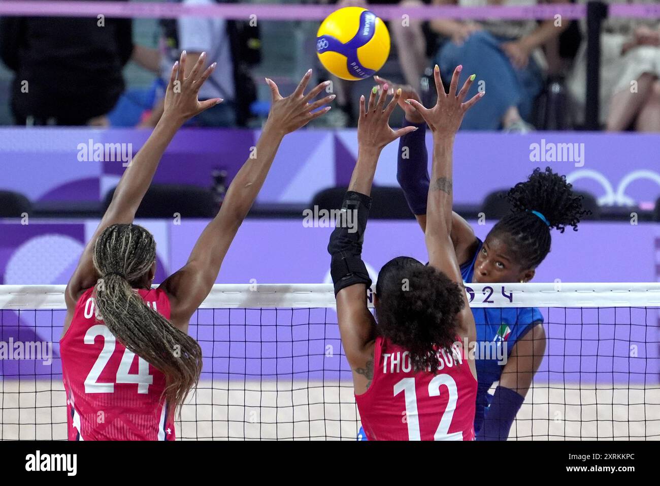 Italy's Myriam Fatime Sylla during Women's Volleyball Final match ...