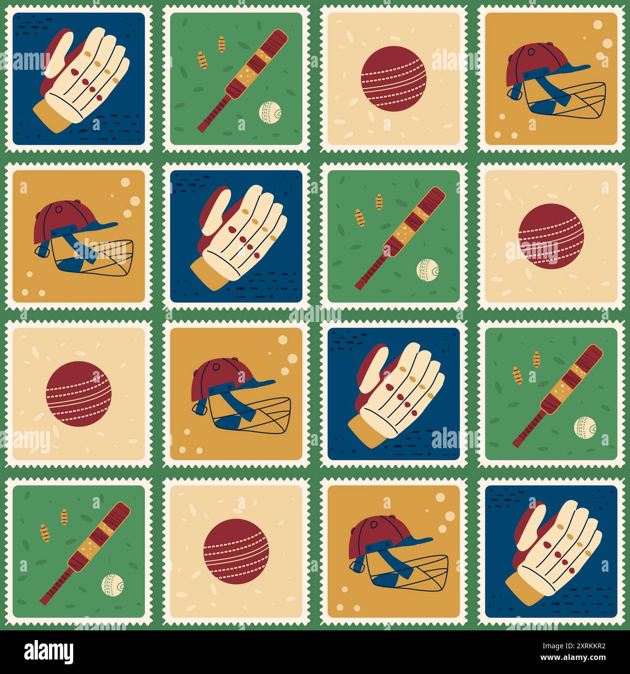 Sport stamps Stock Vector Images - Alamy