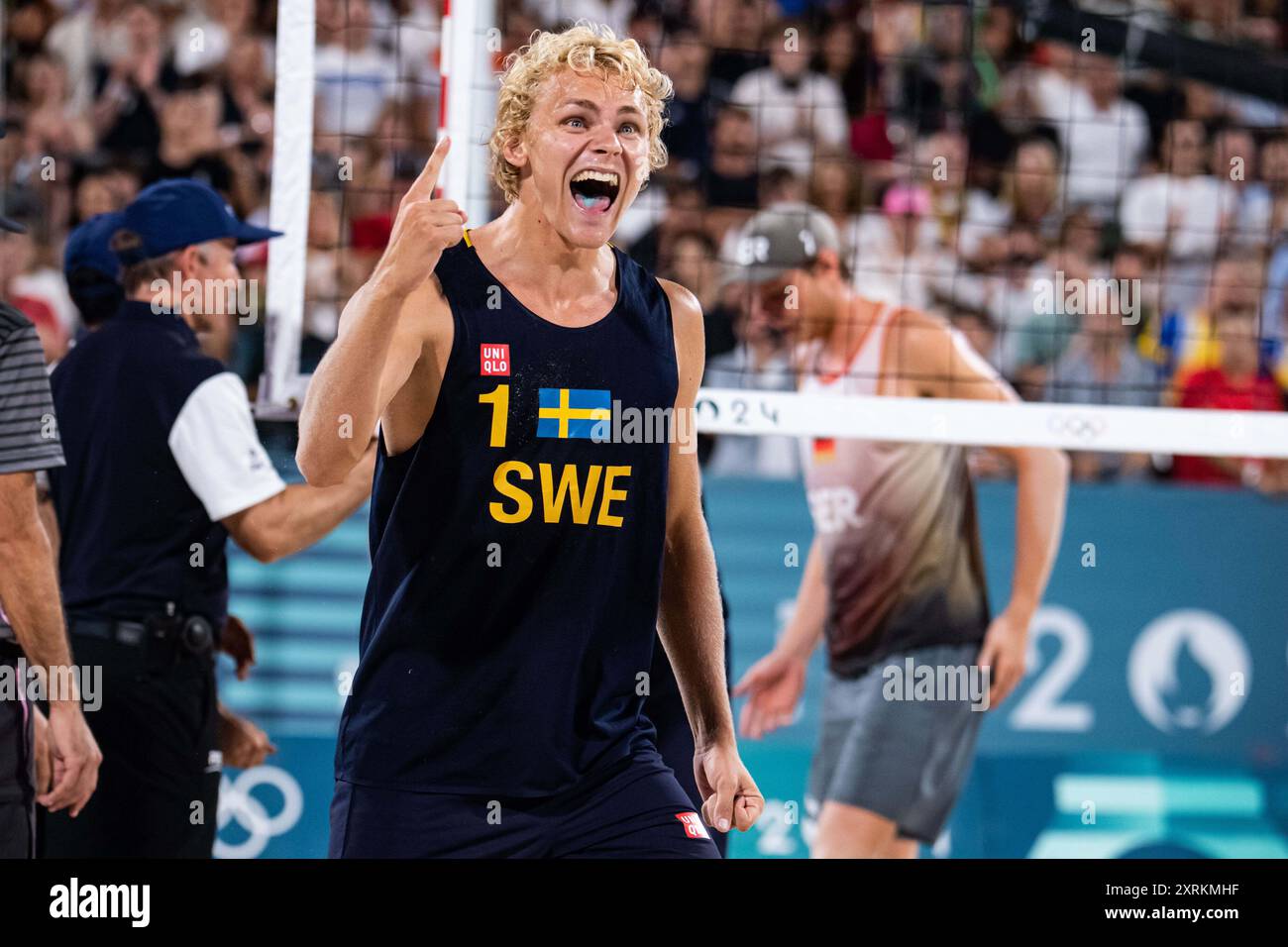 David Ahman (SWE), Beach Volleyball, Men's Gold Medal Match between ...