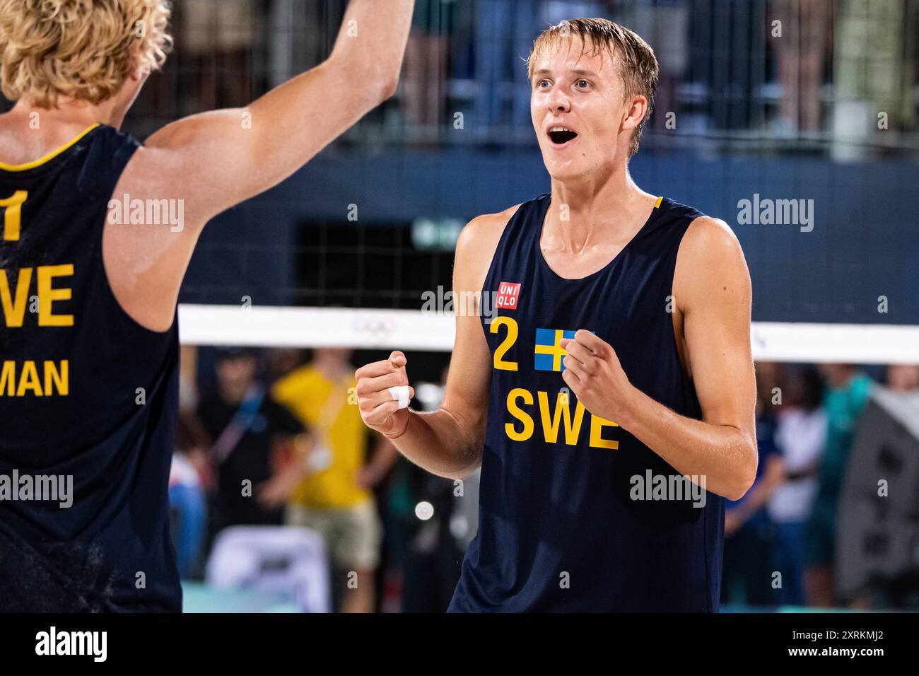 Jonatan Hellvig (SWE), Beach Volleyball, Men's Gold Medal Match between ...