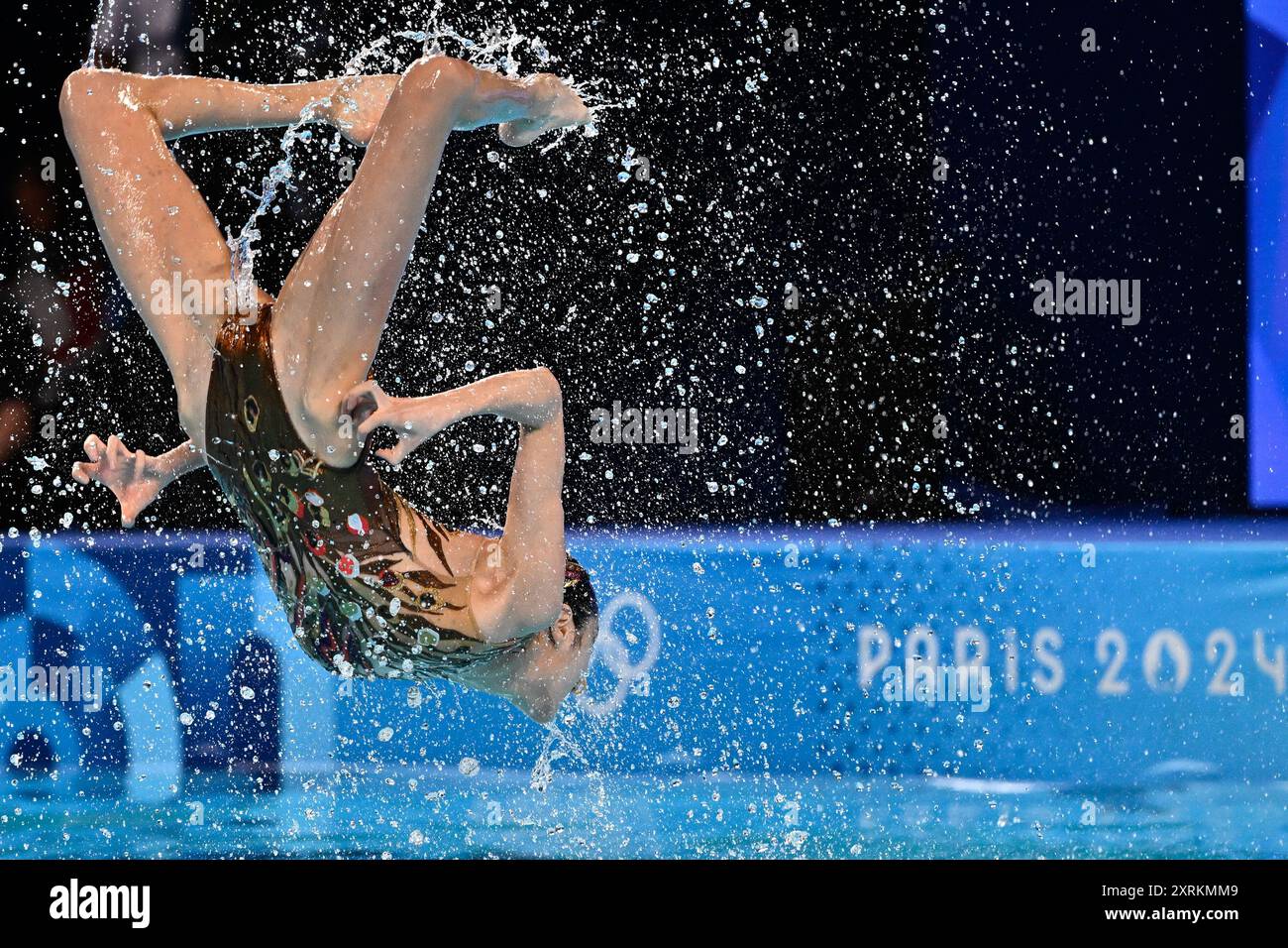 Paris, France. 10th Aug, 2024. Liuyi Wang and Qianyi Wang of China ...