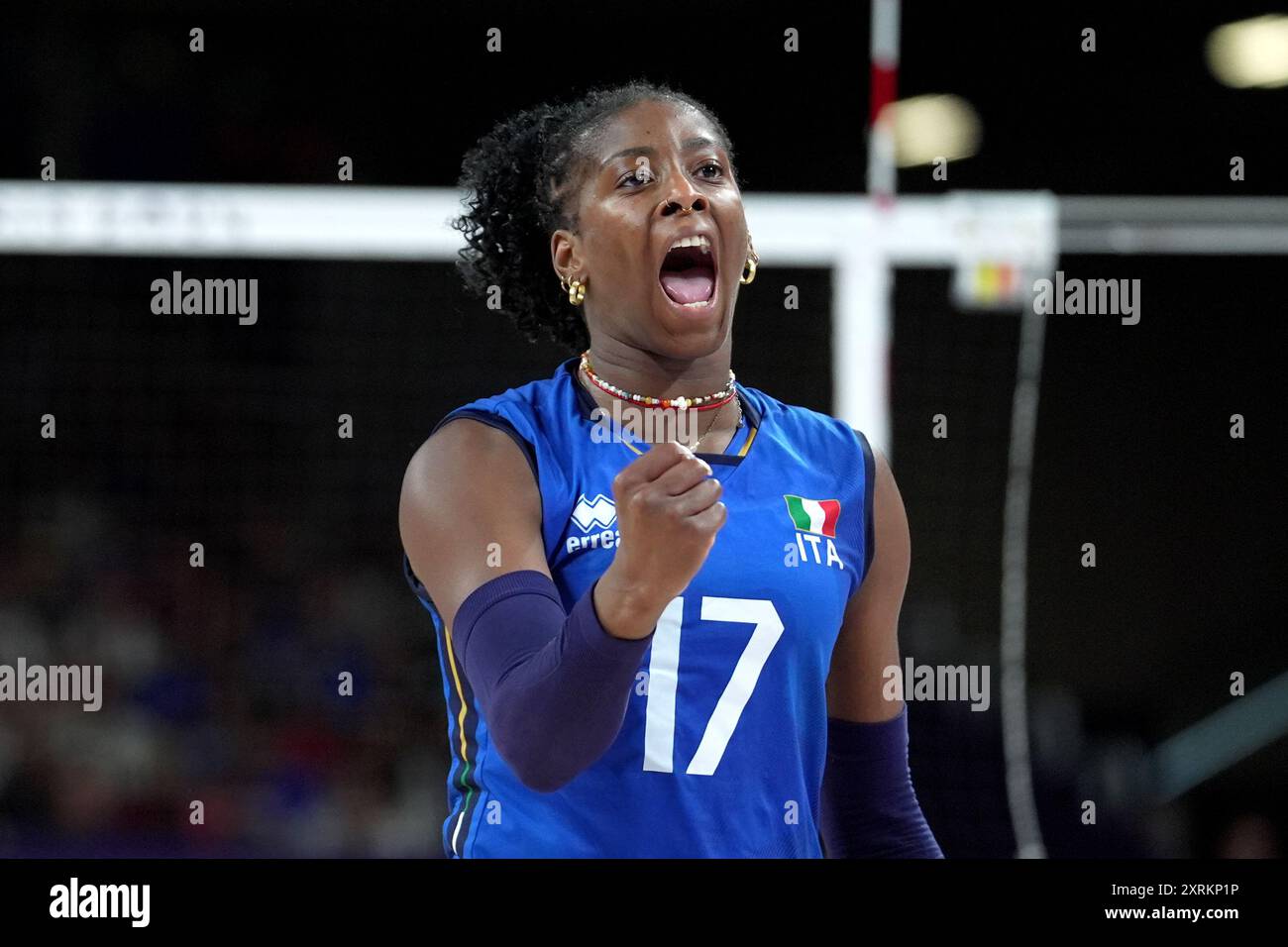Parigi, France. 11th Aug, 2024. Italy's Myriam Fatime Sylla during ...