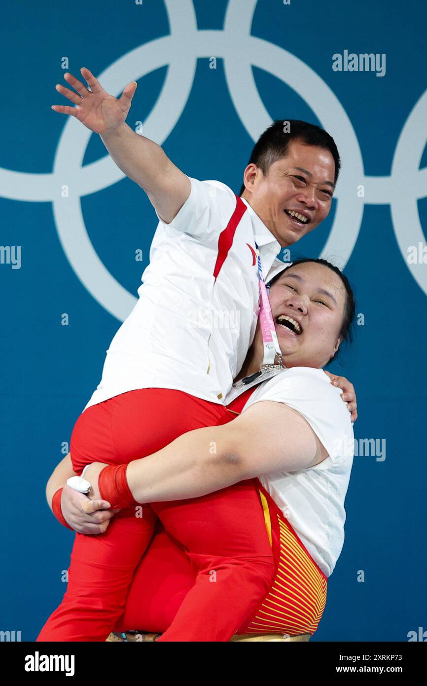 PARIS, FRANCE. 11th Aug, 2024. Wenwen Li of Team People’s Republic of ...
