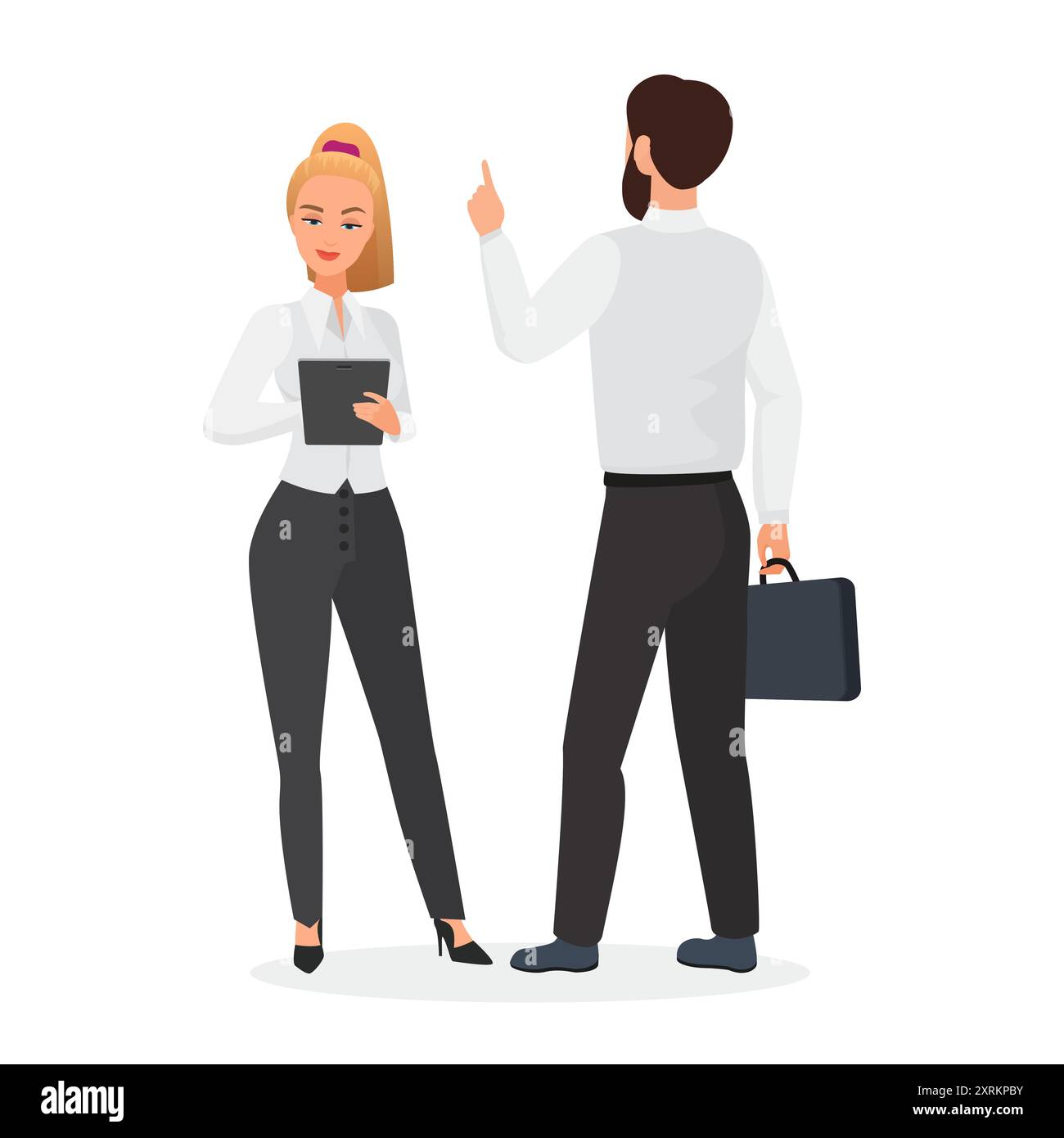 Consultation and briefing Stock Vector Images - Alamy
