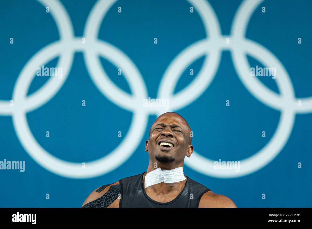 Paris, France. 10th Aug, 2024. Olympic Games, men's weightlifting final ...