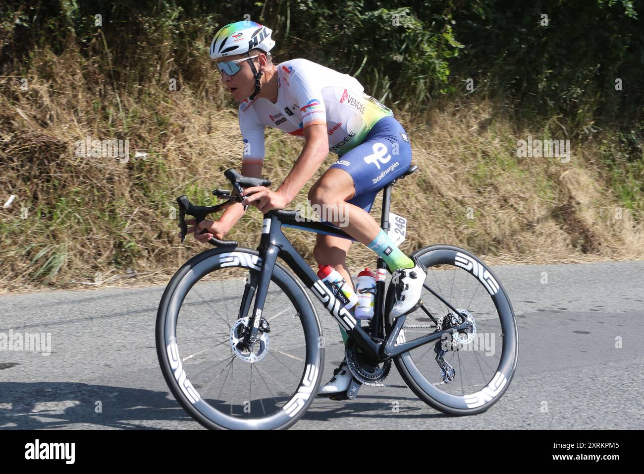 Alain Jousseaume of Total Energies in clasica San Sebastian 2024 Stock ...