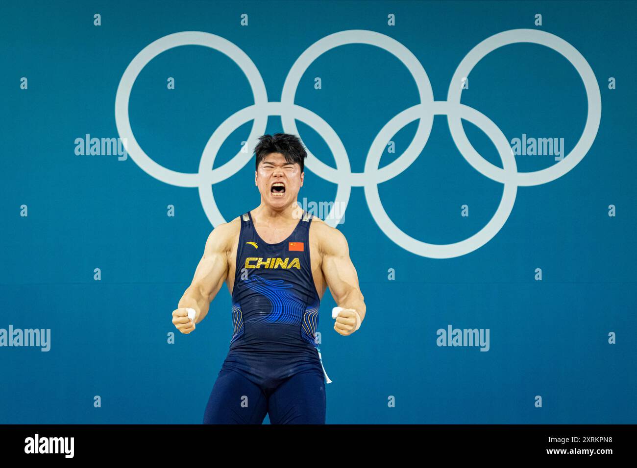 Paris, France. 10th Aug, 2024. Olympic Games, men's weightlifting final ...