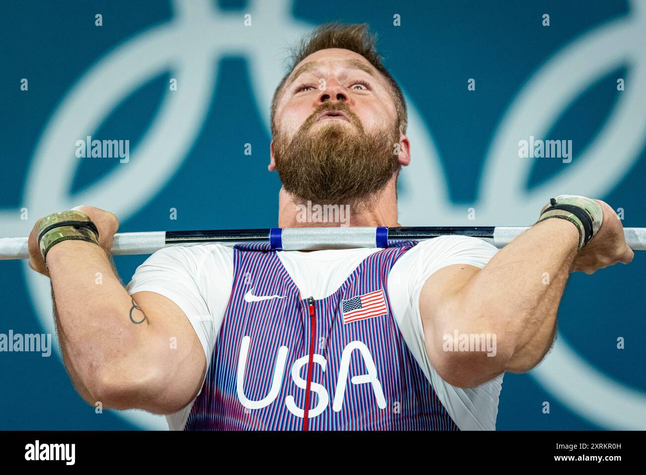 Paris, France. 10th Aug, 2024. Olympic Games, men's weightlifting final ...