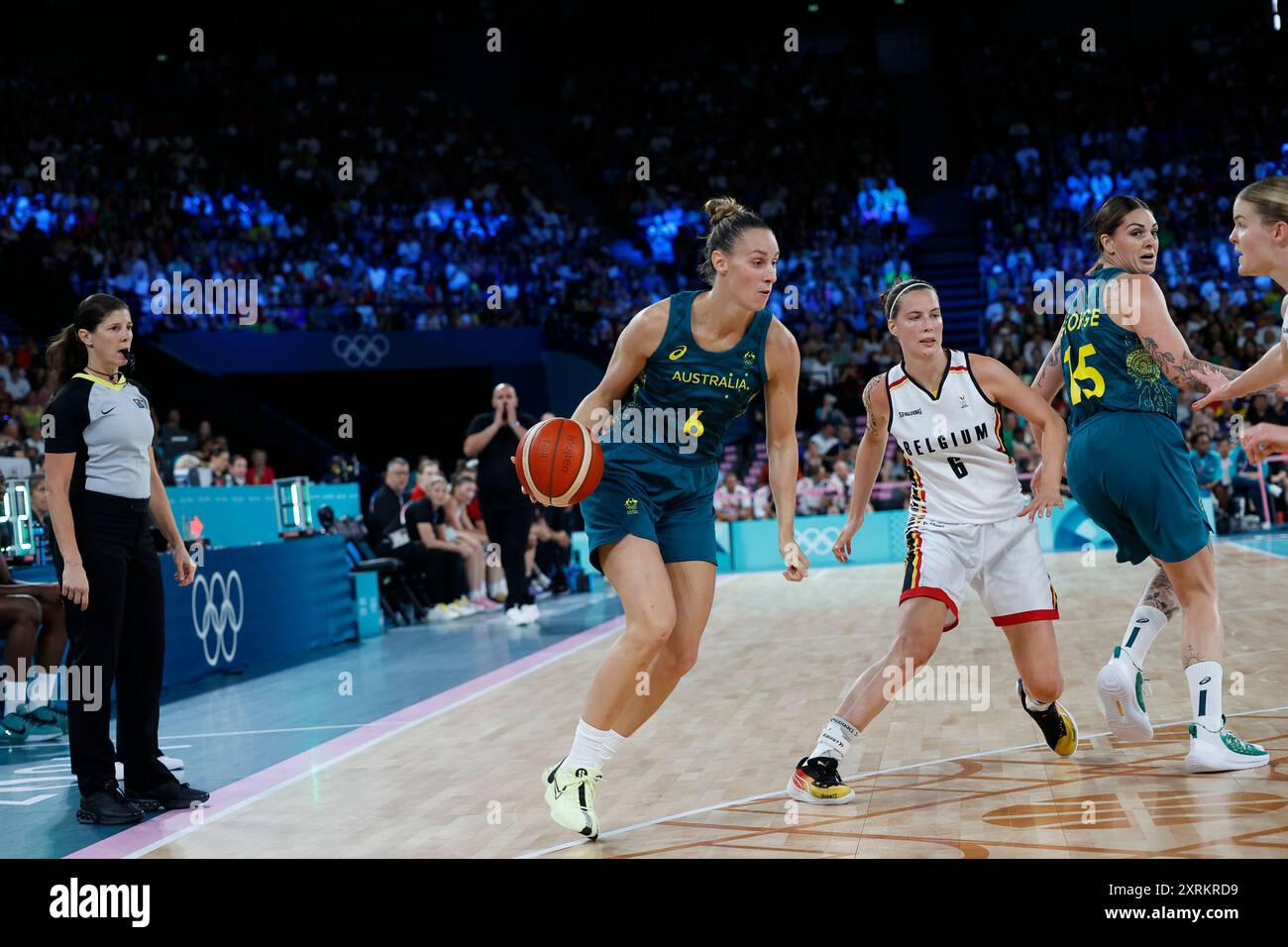 06 DELAERE Antonia of Belgium Basketball Women's Bronze Medal Game ...