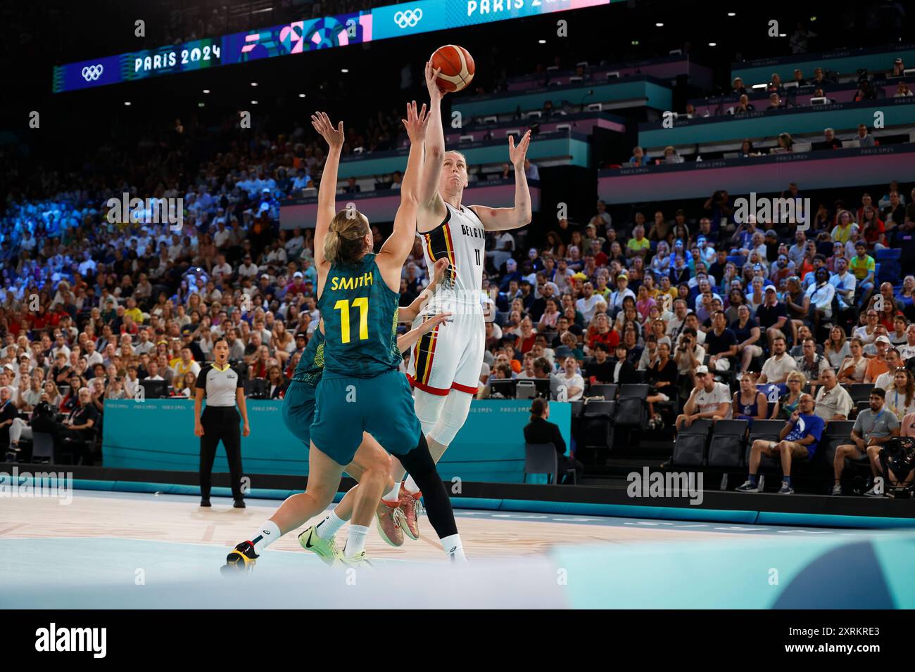 11 MEESSEMAN Emma of Belgium Basketball Women's Bronze Medal Game ...