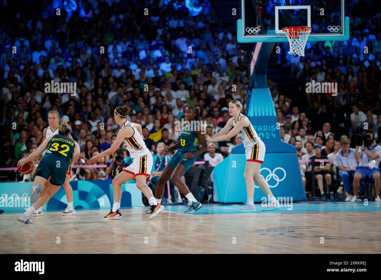 32 WHITCOMB Sami OF Australia Basketball Women's Bronze Medal Game ...