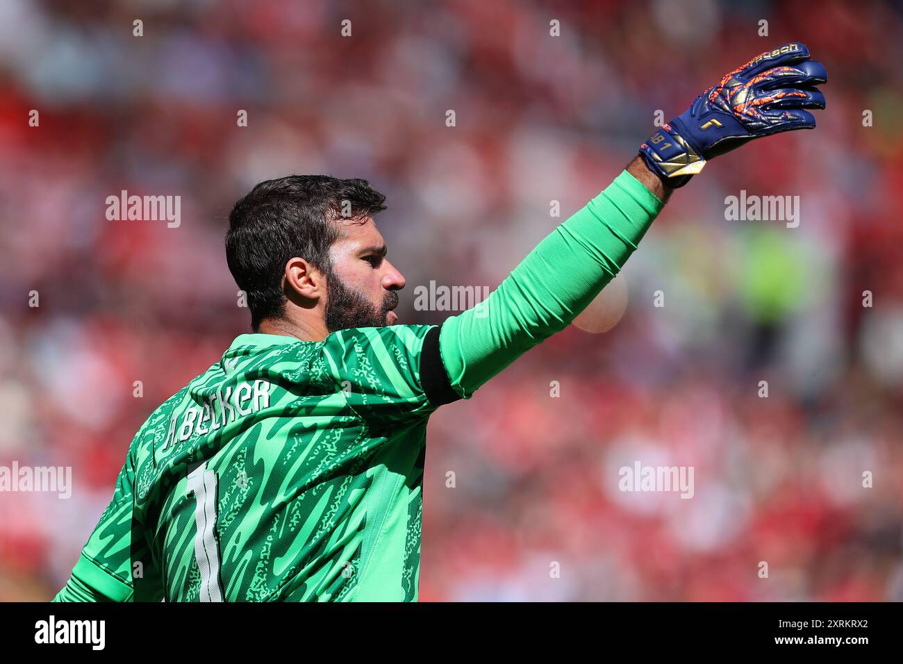 Alisson becker liverpool 2024 hi-res stock photography and images - Alamy