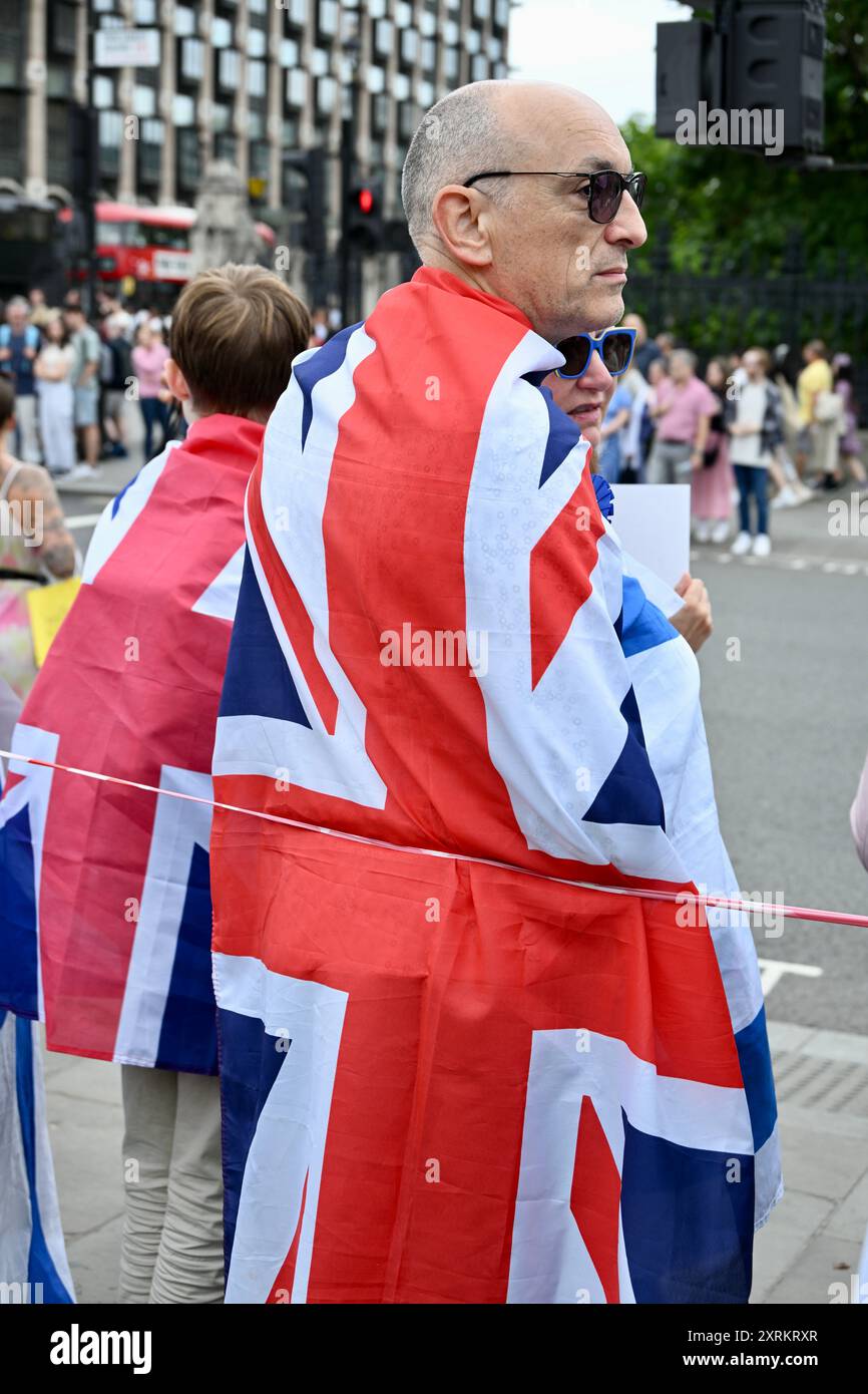 Wrapped union jack hi-res stock photography and images - Alamy