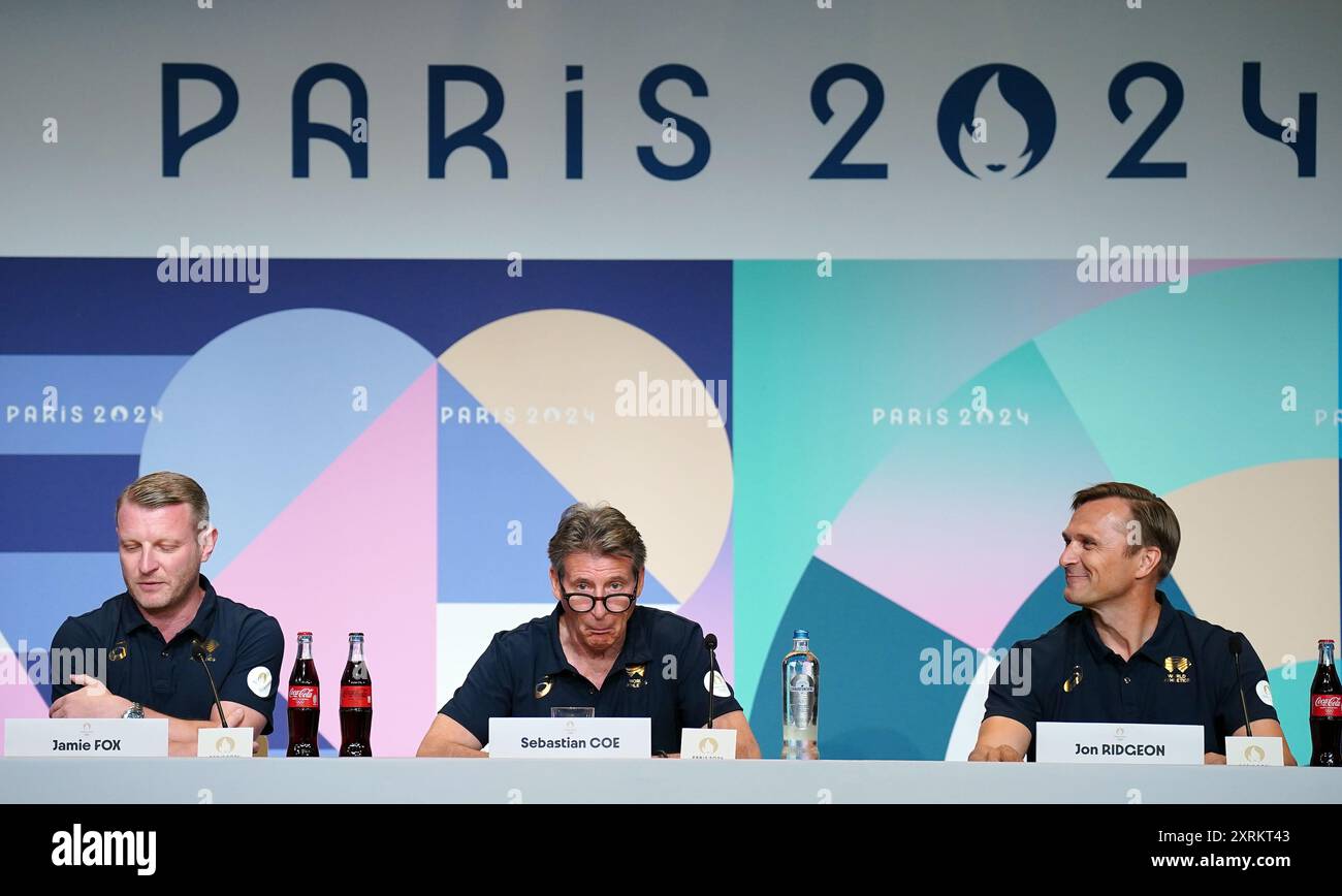 Jamie Fox, World Athletics Director of Communications, Lord Sebastian ...