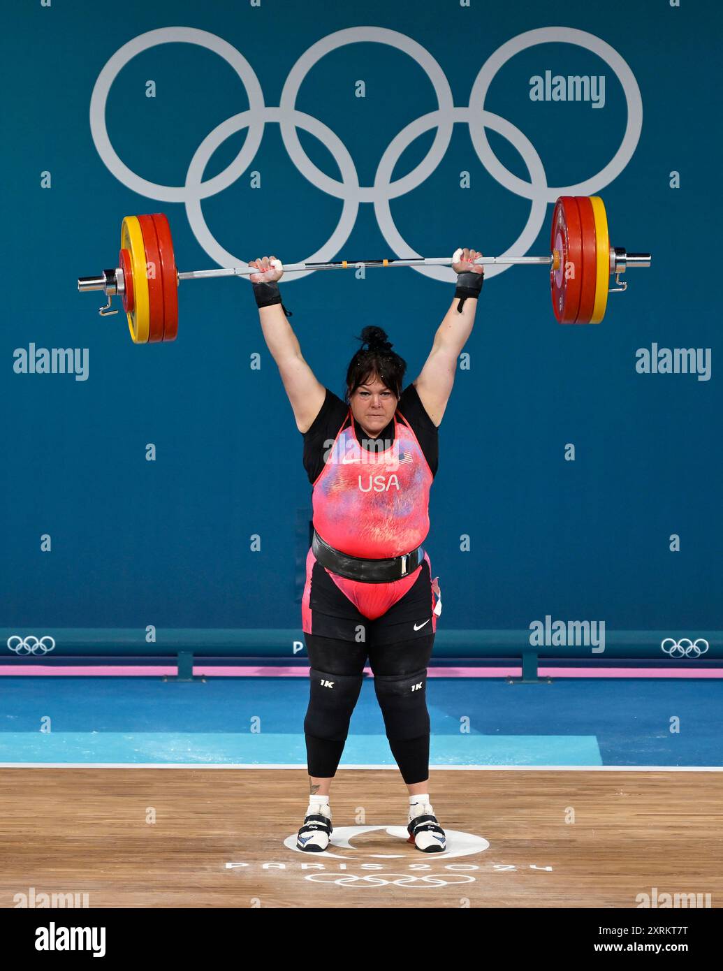 Paris, France. 11th Aug, 2024. Paris 2024 Olympic Games. Weightlifting ...