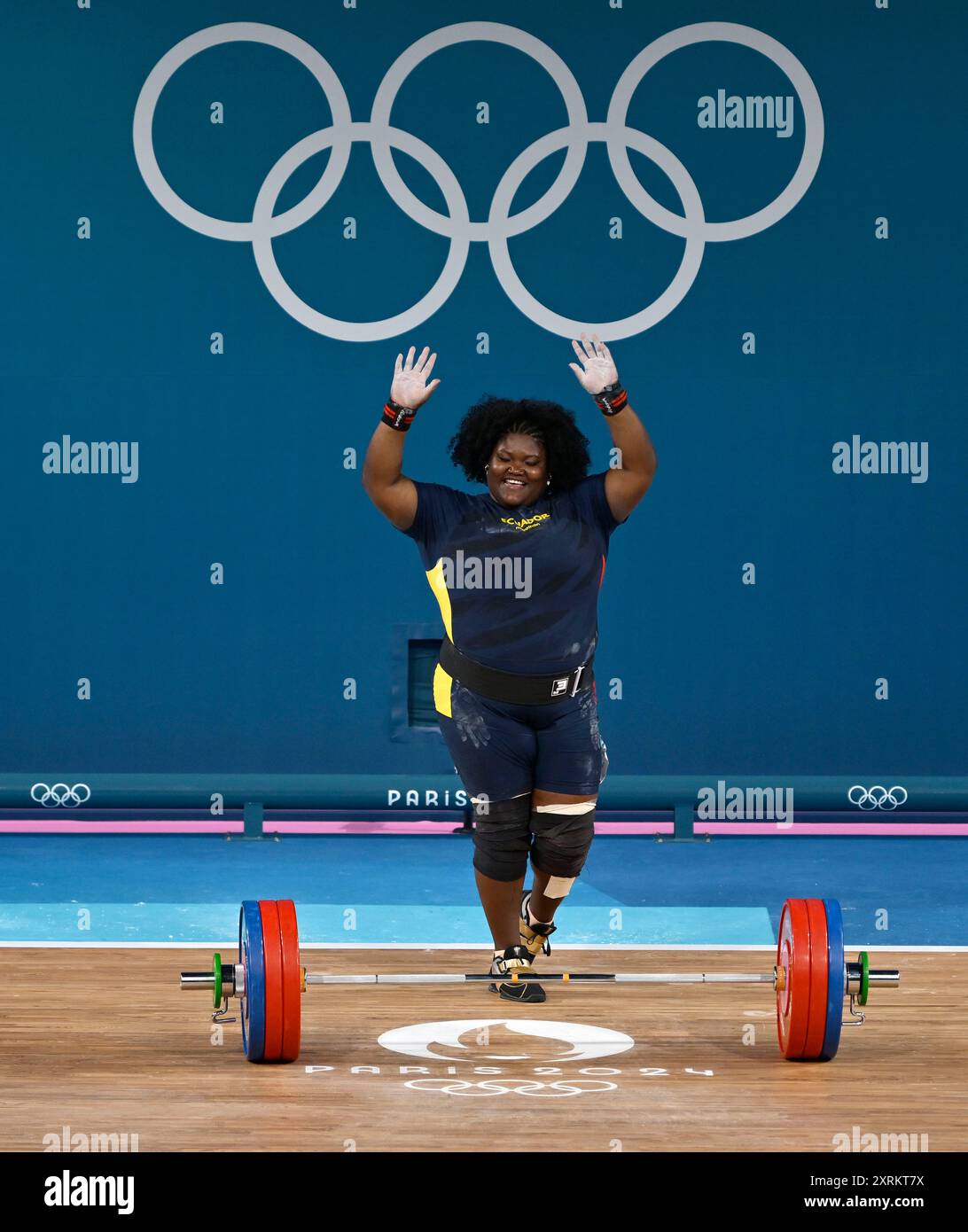 Paris, France. 11th Aug, 2024. Paris 2024 Olympic Games. Weightlifting ...