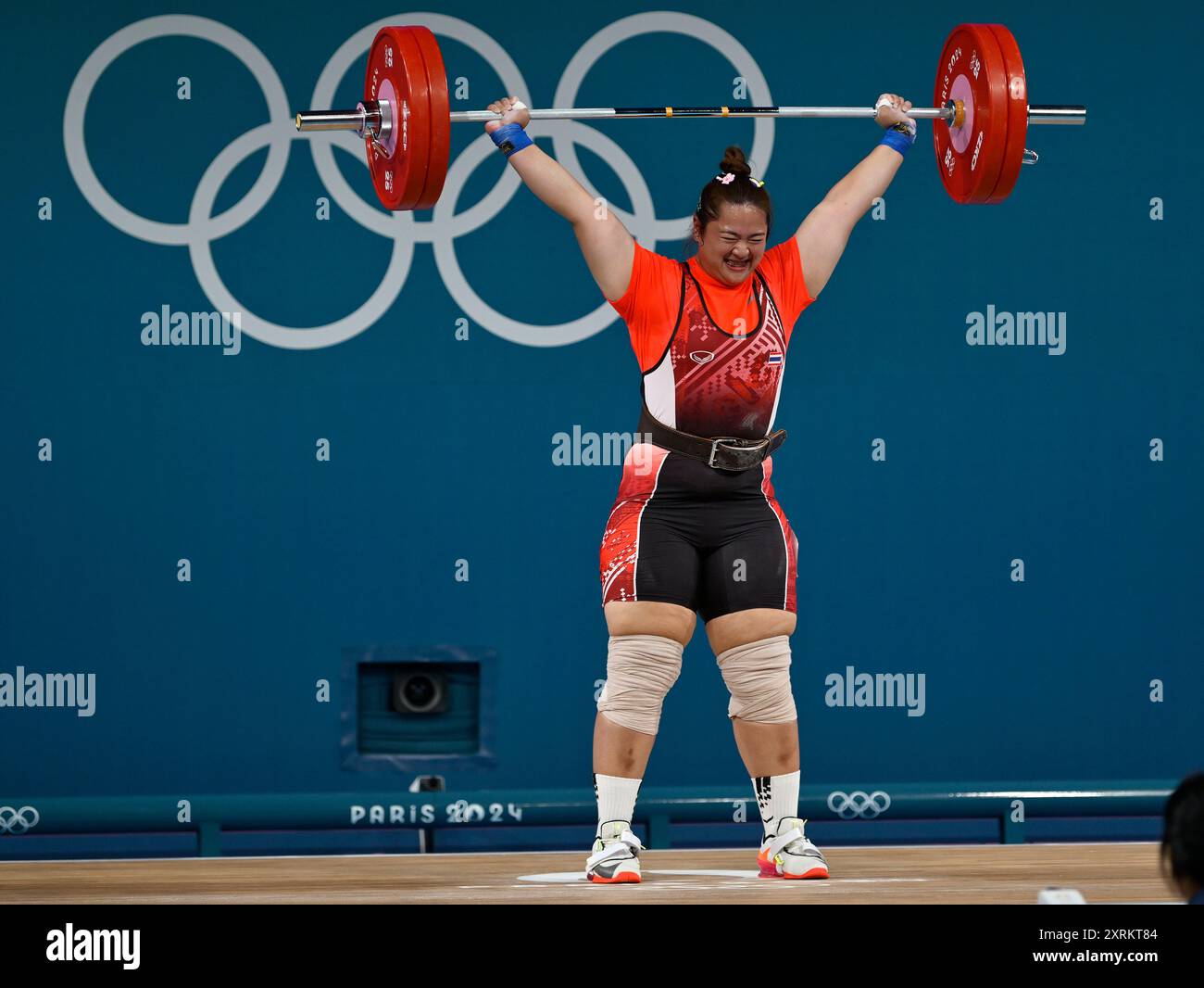 Paris, France. 11th Aug, 2024. Paris 2024 Olympic Games. Weightlifting ...
