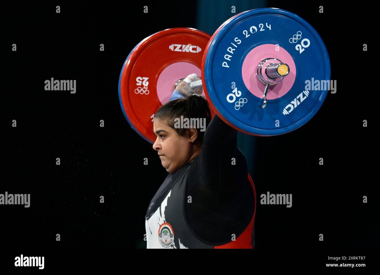 Paris, France. 11th Aug, 2024. Paris 2024 Olympic Games. Weightlifting ...