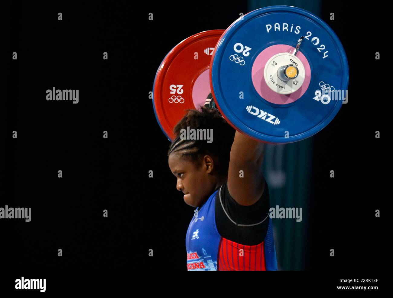 Paris, France. 11th Aug, 2024. Paris 2024 Olympic Games. Weightlifting ...