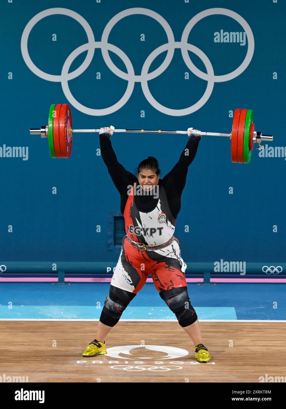 Paris, France. 11th Aug, 2024. Paris 2024 Olympic Games. Weightlifting. South Paris Arena 6 ...