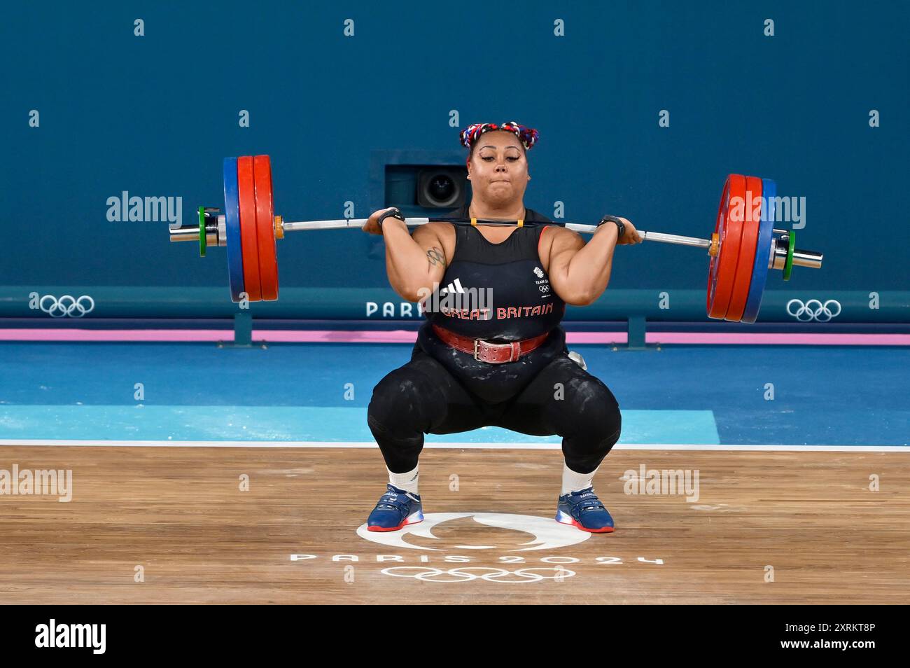 Paris, France. 11th Aug, 2024. Paris 2024 Olympic Games. Weightlifting ...
