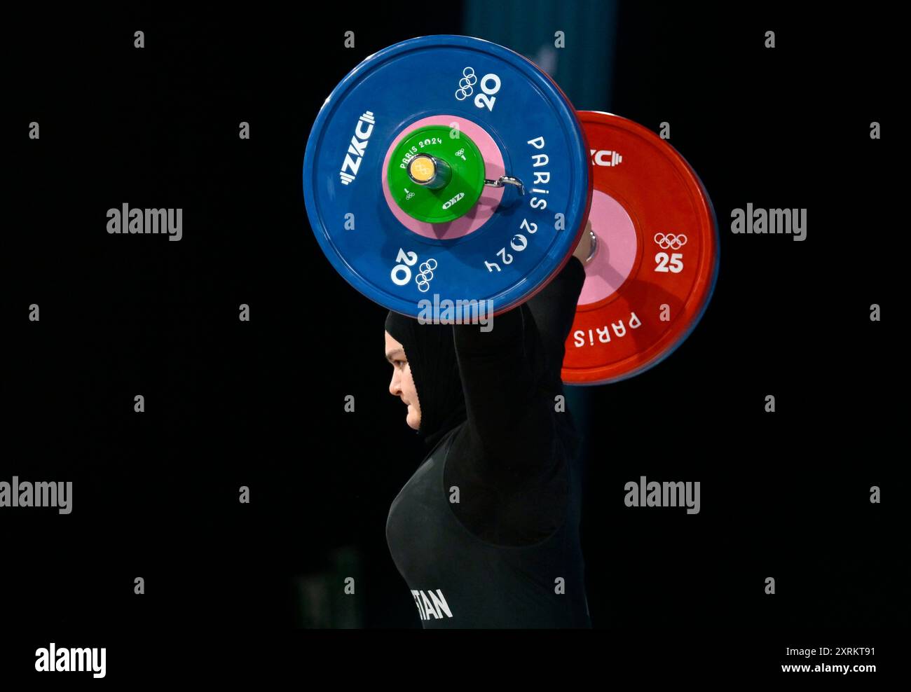 Paris, France. 11th Aug, 2024. Paris 2024 Olympic Games. Weightlifting ...