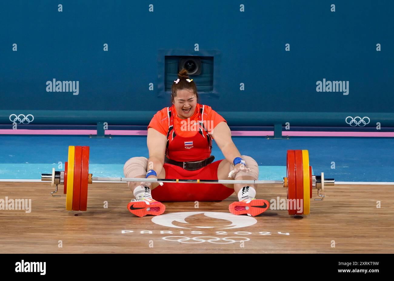 Paris, France. 11th Aug, 2024. Paris 2024 Olympic Games. Weightlifting ...