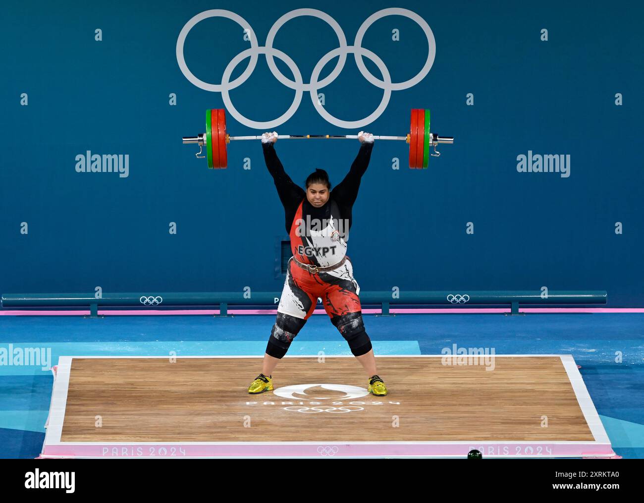 Paris, France. 11th Aug, 2024. Paris 2024 Olympic Games. Weightlifting ...