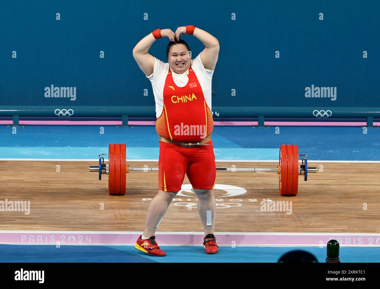 Paris, France. 11th Aug, 2024. Paris 2024 Olympic Games. Weightlifting ...