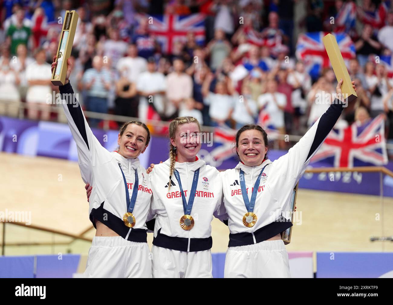 File photo dated 05/08/24 of Great Britain's Katy Marchant, Emma ...