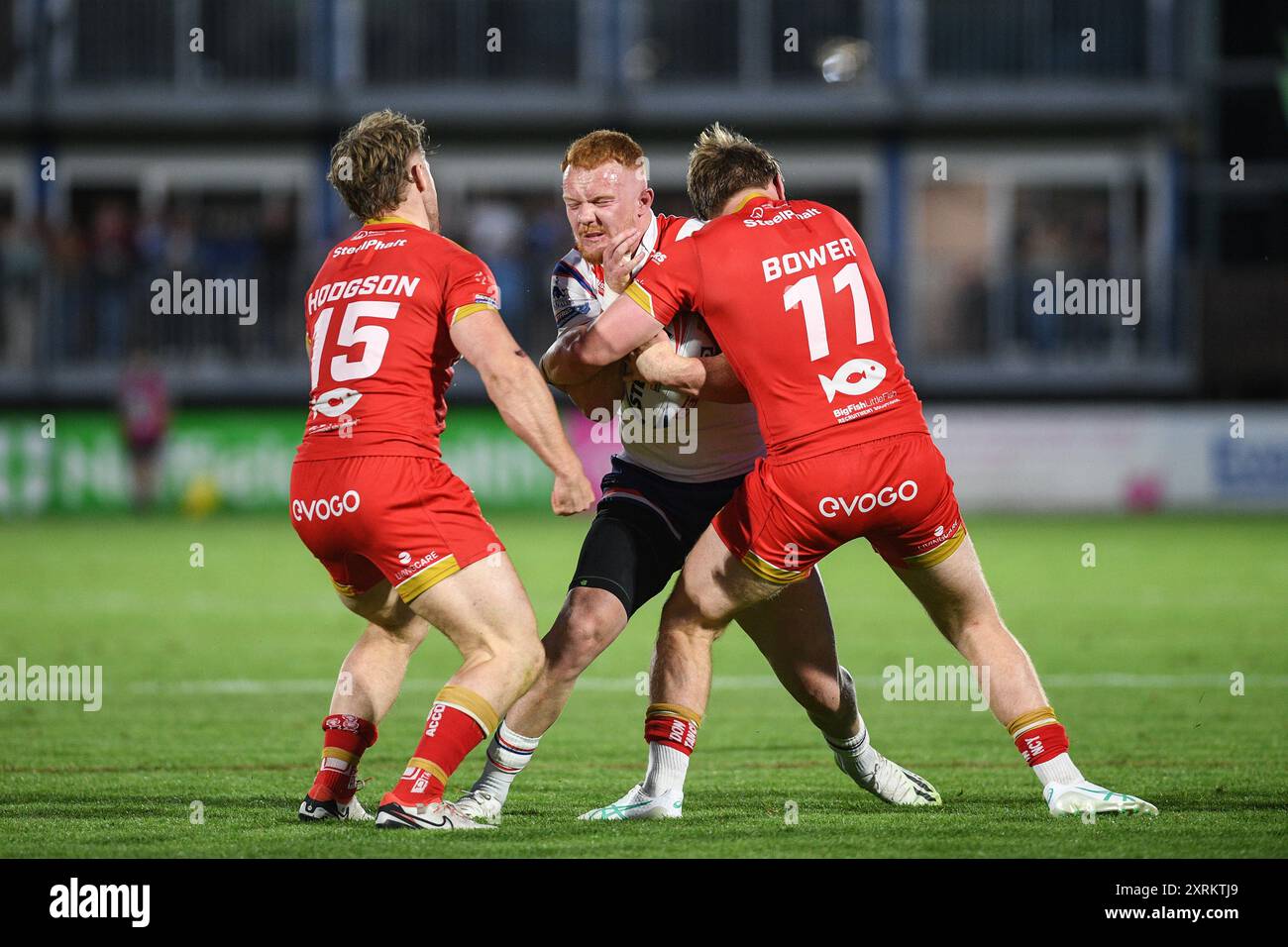 Wakefield, England - 9th August 2024 - Wakefield Trinity's Toby ...