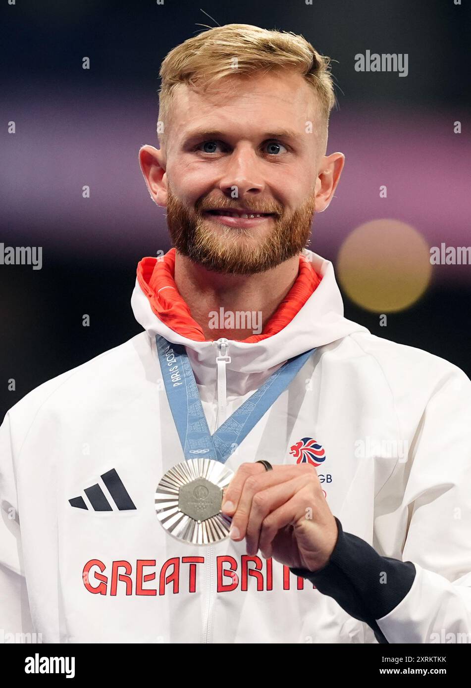 File photo dated 06-08-2024 of Great Britain's Josh Kerr with his ...