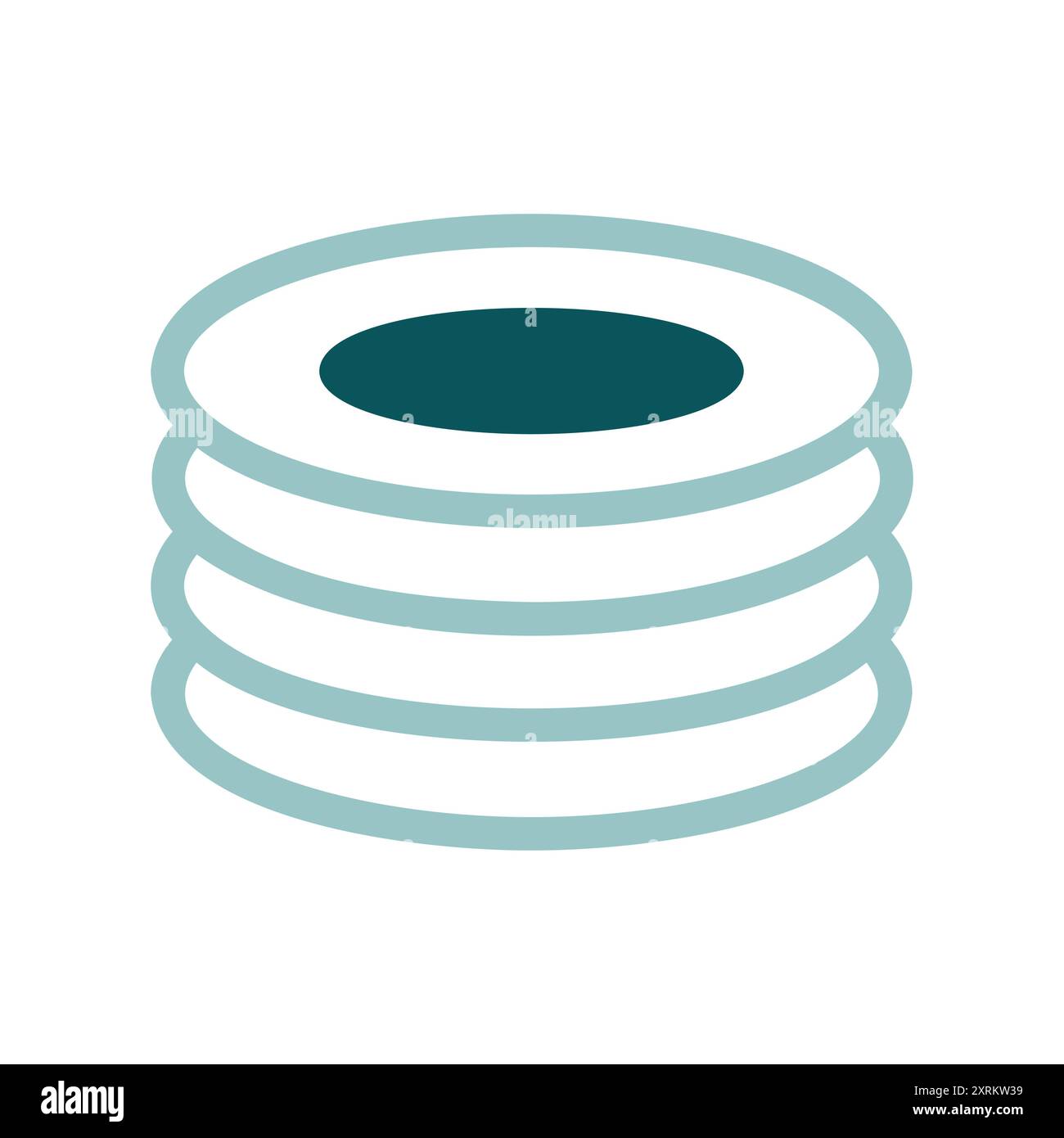 Plates, dishes vector icon. Kitchen appliance. Graph symbol for cooking ...