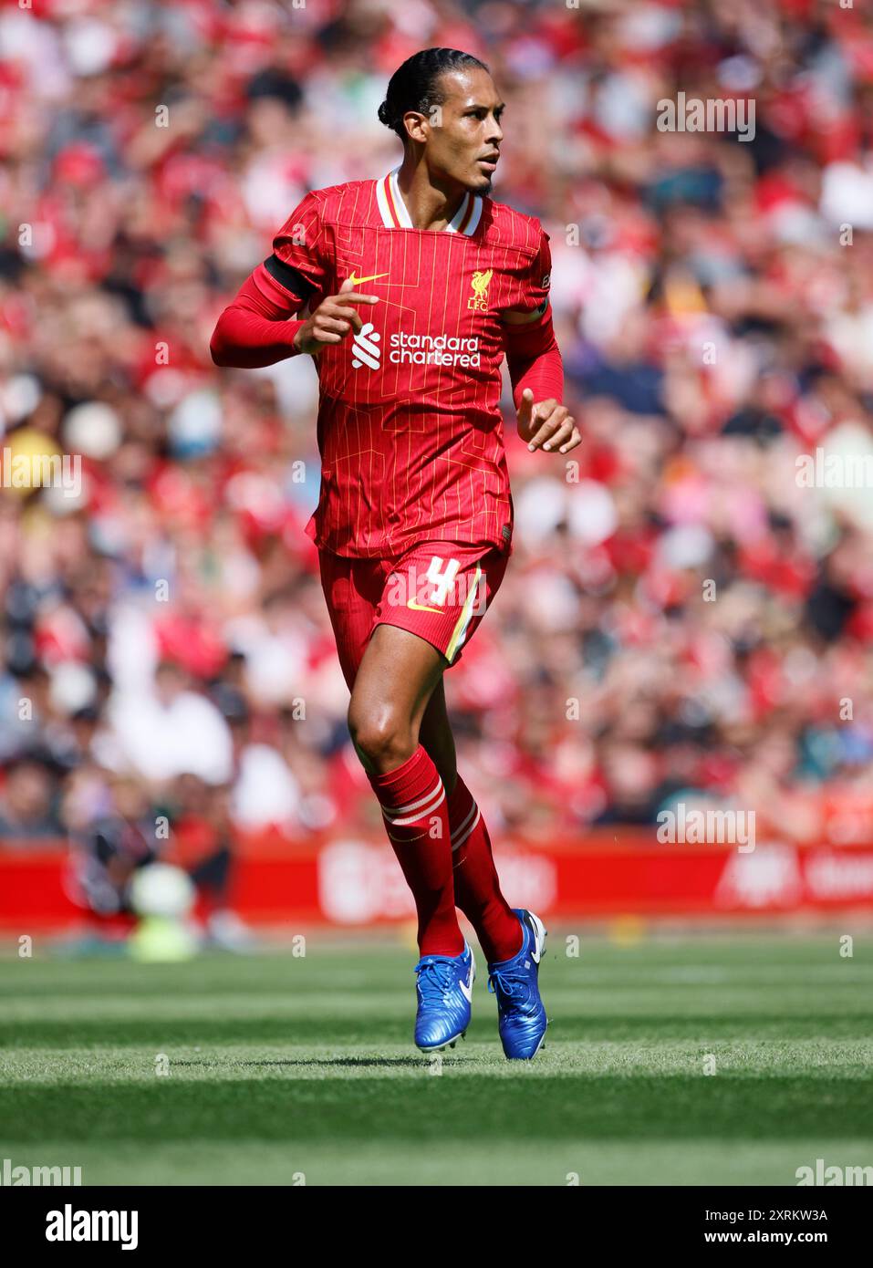 Liverpool's Virgil van Dijk during the pre-season friendly match at ...