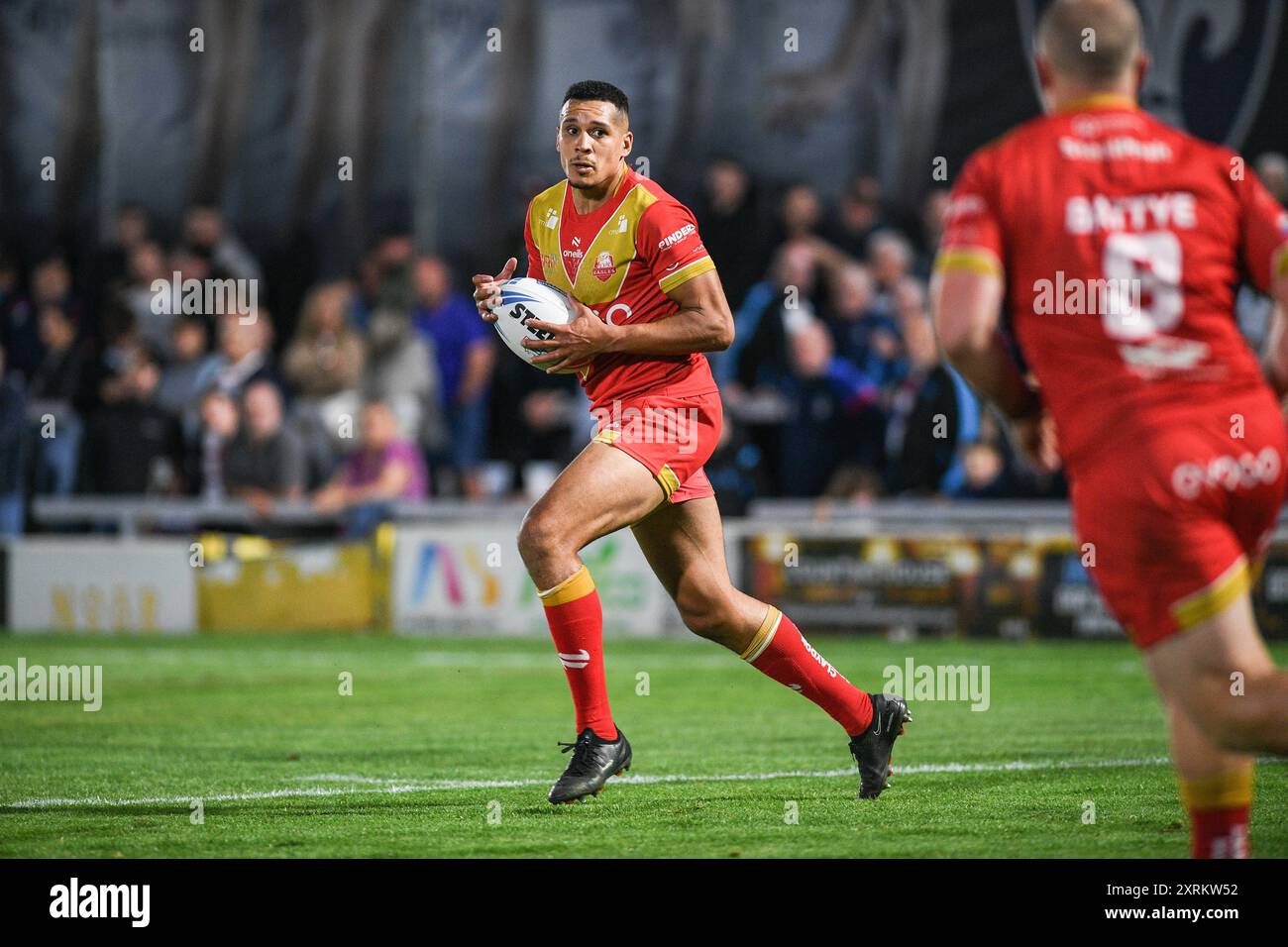 Wakefield, England - 9th August 2024 - Ben Jones-Bishop of Sheffield ...