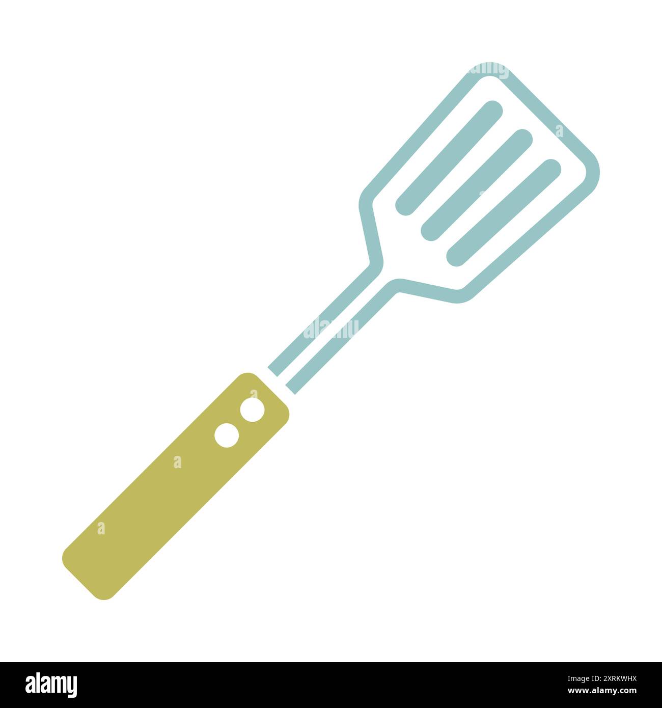 Kitchen spatula vector icon. Kitchen appliance. Graph symbol for ...