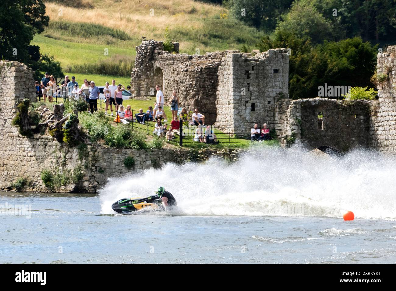 Nitro Jet Ski display at Motors by the moat event at Leeds Castle Kent ...