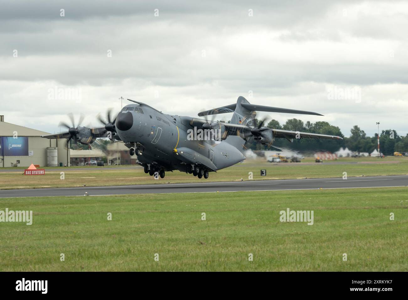 German Air Force,Airbus, A400M Atlas appearance at the Royal ...